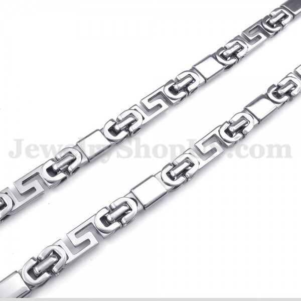 Fashion Men's Titanium Necklace Chain - Titanium Jewelry Shop